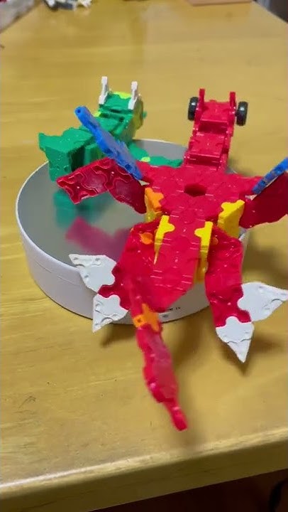LaQで5歳児が作るドラゴンの親子 「LaQ」 - YouTube