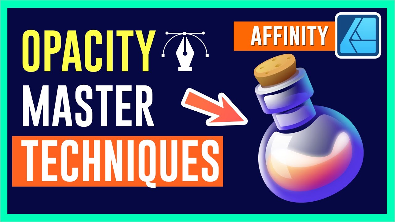 Everything About Transparency: 2D Art in AFFINITY DESIGNER - YouTube