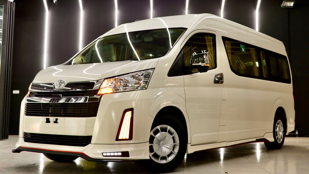 2024 Toyota Hiace VIP - V6 3.5L Luxury VAN | White Color - YouTube