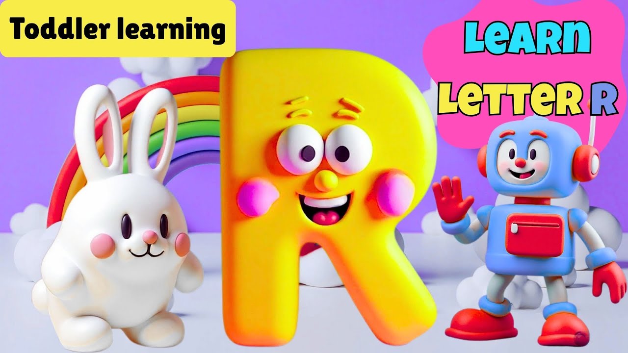 Learn Letter R for Kids |Fun ABC Alphabet Song & Words Starting with R ...