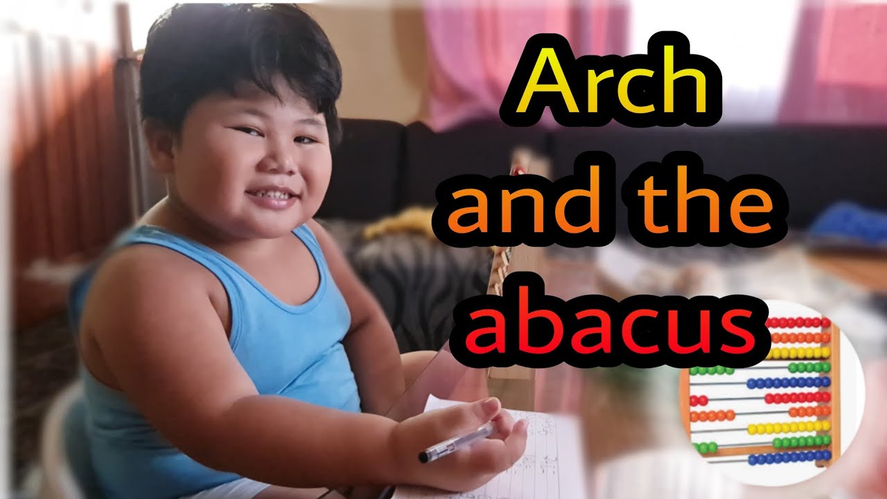 ARCH AND THE ABACUS/ its me arch angelo #mathematics #abacus # ...