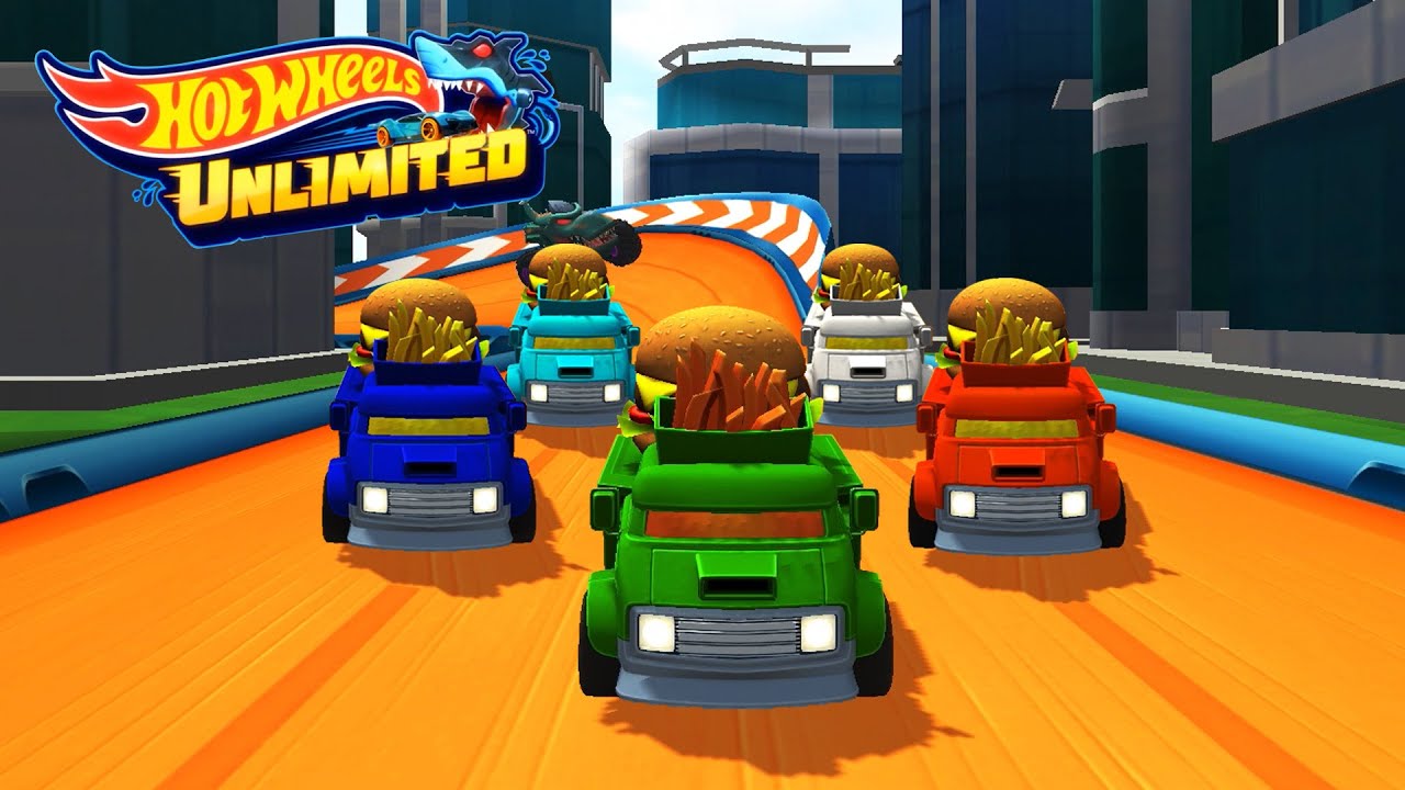 HOT WHEELS UNLIMITED - Let’s Race Buns Of Steel And His Friends - YouTube