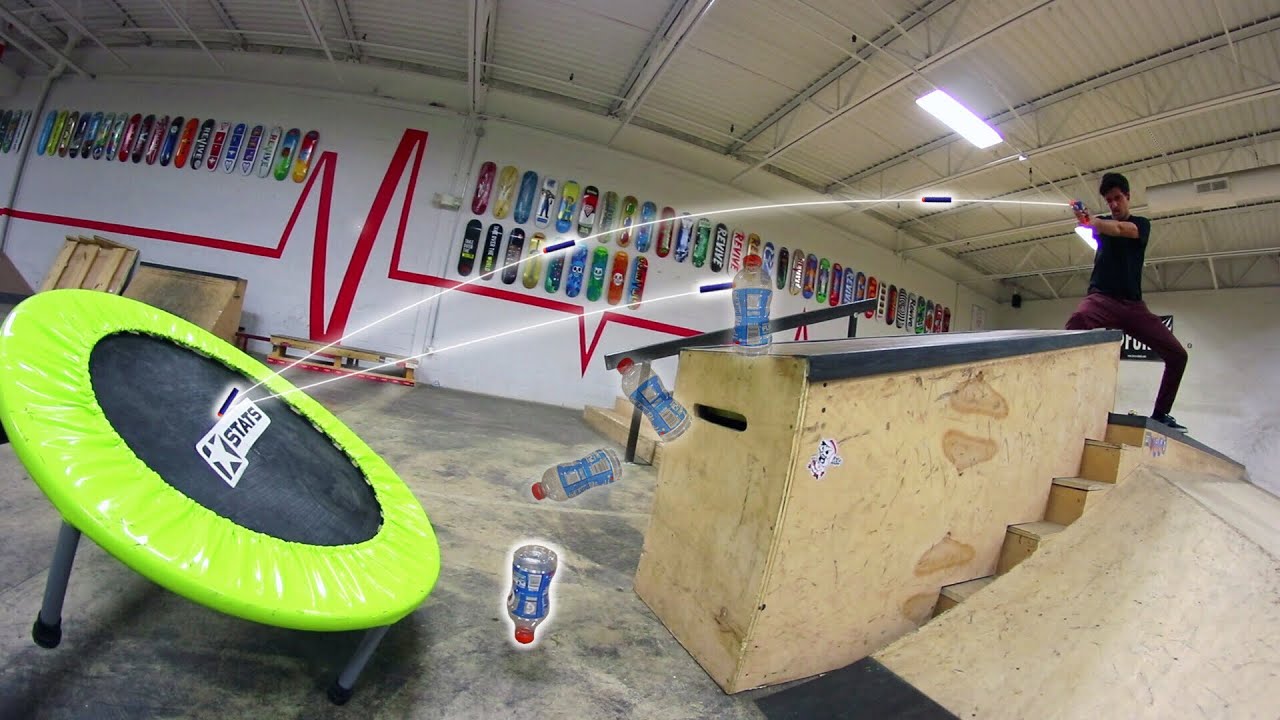 100% IMPOSSIBLE TRICK SHOT! (This will never happen again) - YouTube