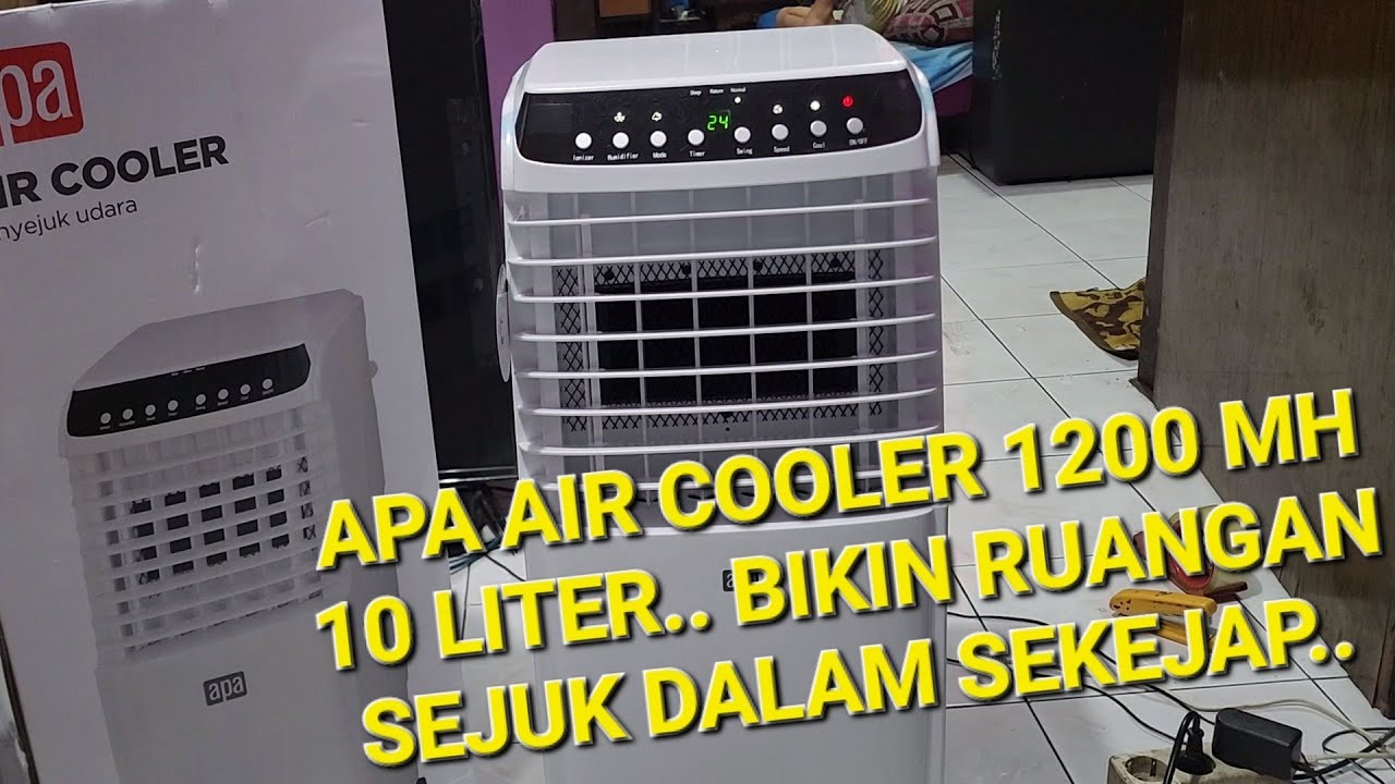 UNBOXING APA AIR COOLER 1200 MH 10 LITER - YouTube