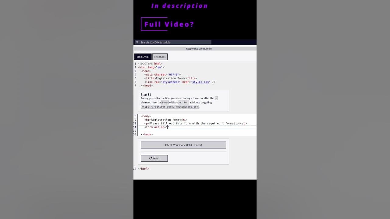 🌐 Responsive Web Design Preview 🌐 Registration Form 🌐 10,11,12 🌐 # ...