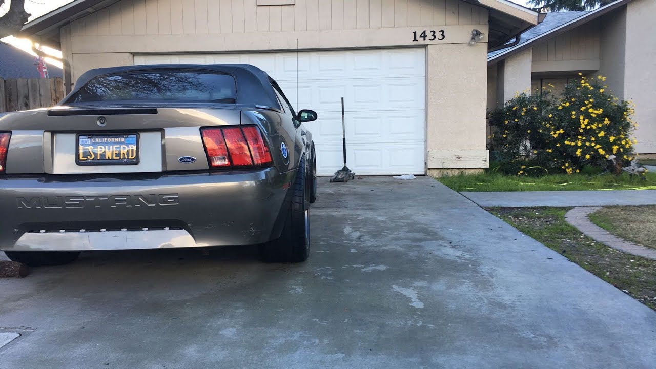 99-04 MUSTANG CA SMOG LEGAL LS3 SWAP GUIDE PT2 - YouTube