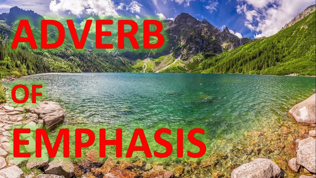 Adverb of Emphasis (Subject Verb Inversion) - YouTube