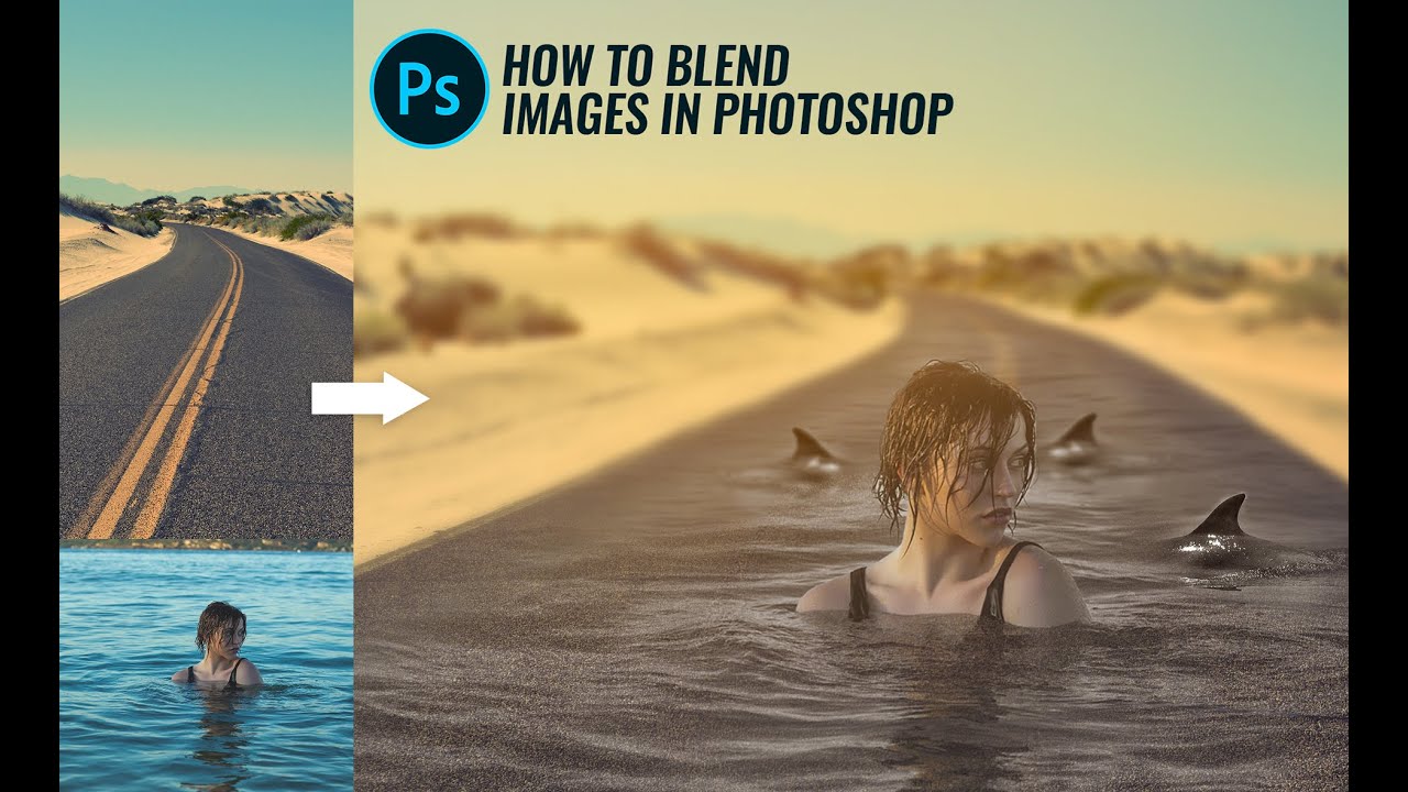 How to Creatively Blend images in Photoshop | Photoshop Tutorial - YouTube