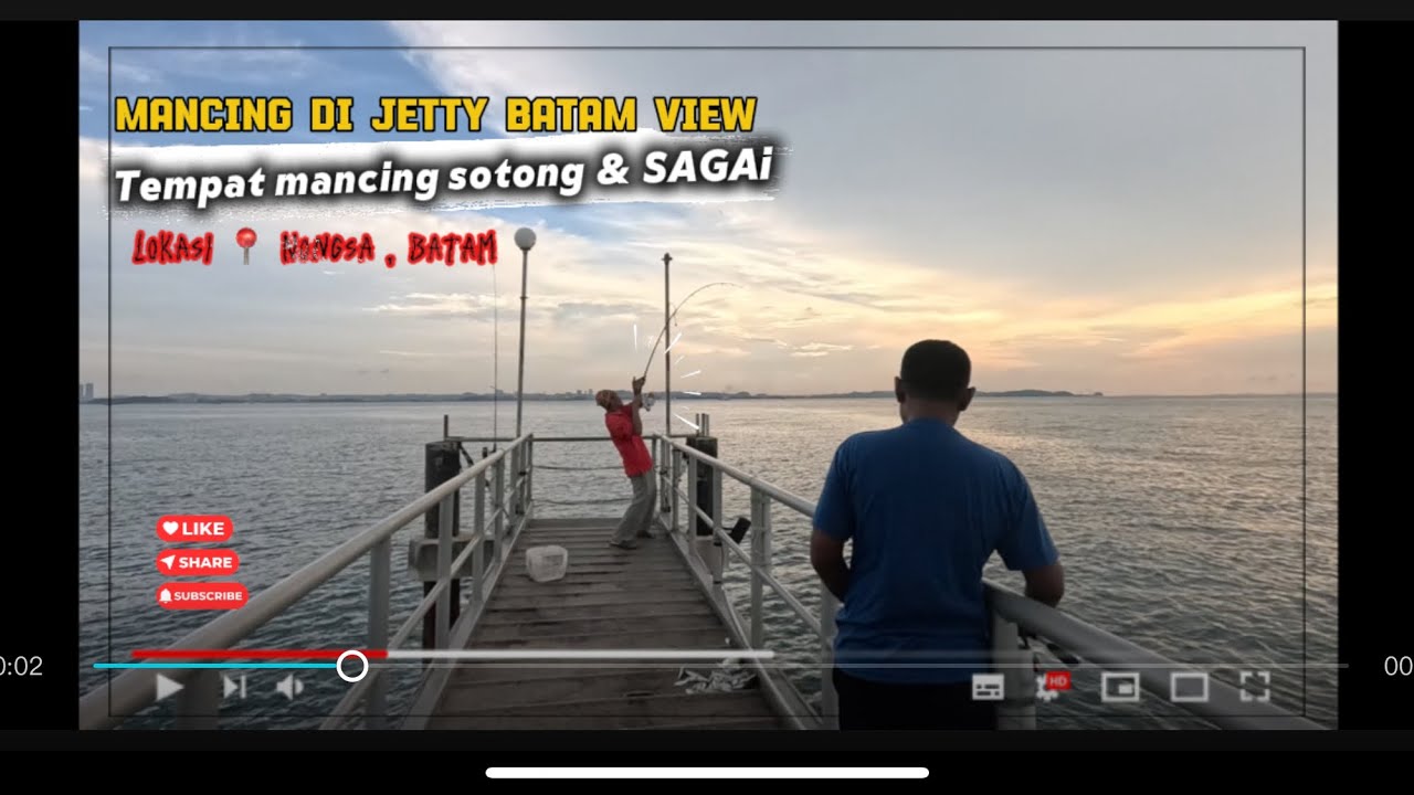 Mancing Di Batam View‼️, banyak sontong nya . Lokasi 📍Nongsa , Batam ...