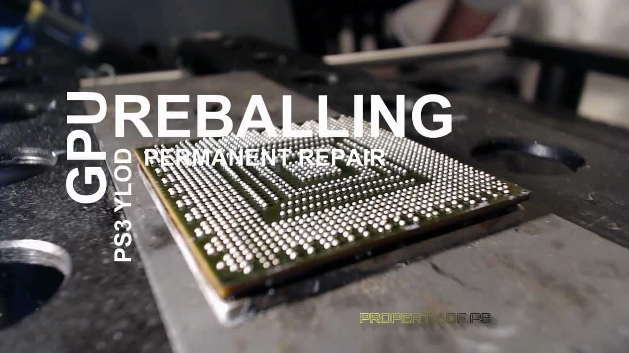 PS3PRO REBALLING PROCESS - YouTube