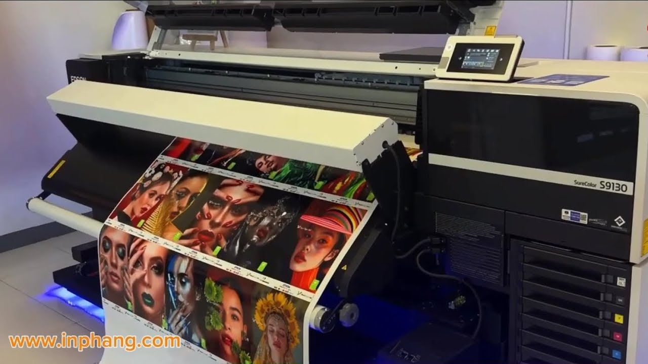 EPSON SURECOLOR S9130 - ĐỈNH CAO CÔNG NGHỆ IN QUẢNG CÁO - YouTube