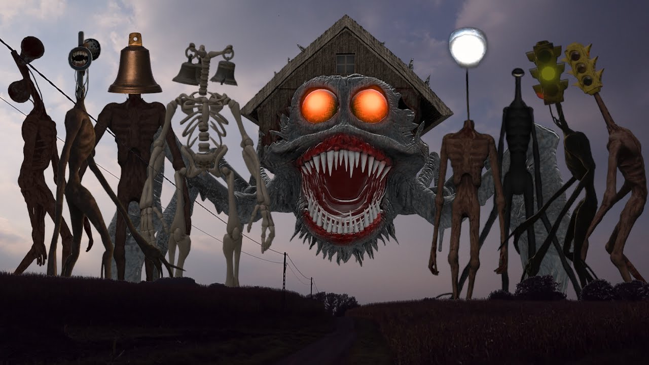 TEAM Siren Head VS TEAM Light Head VS Monster House VS TEAM Traffic ...