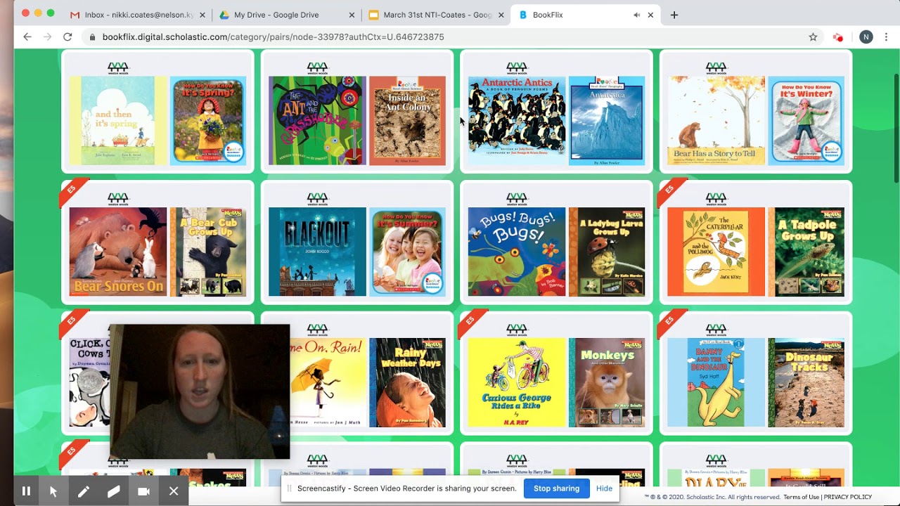 Reading BookFlix - YouTube