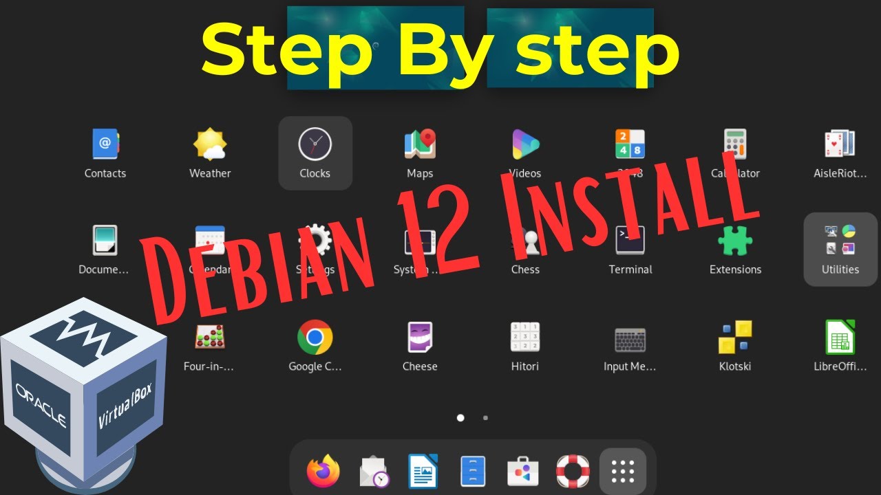 How To Install Debian 12 in Virtualbox Windows 11 - YouTube
