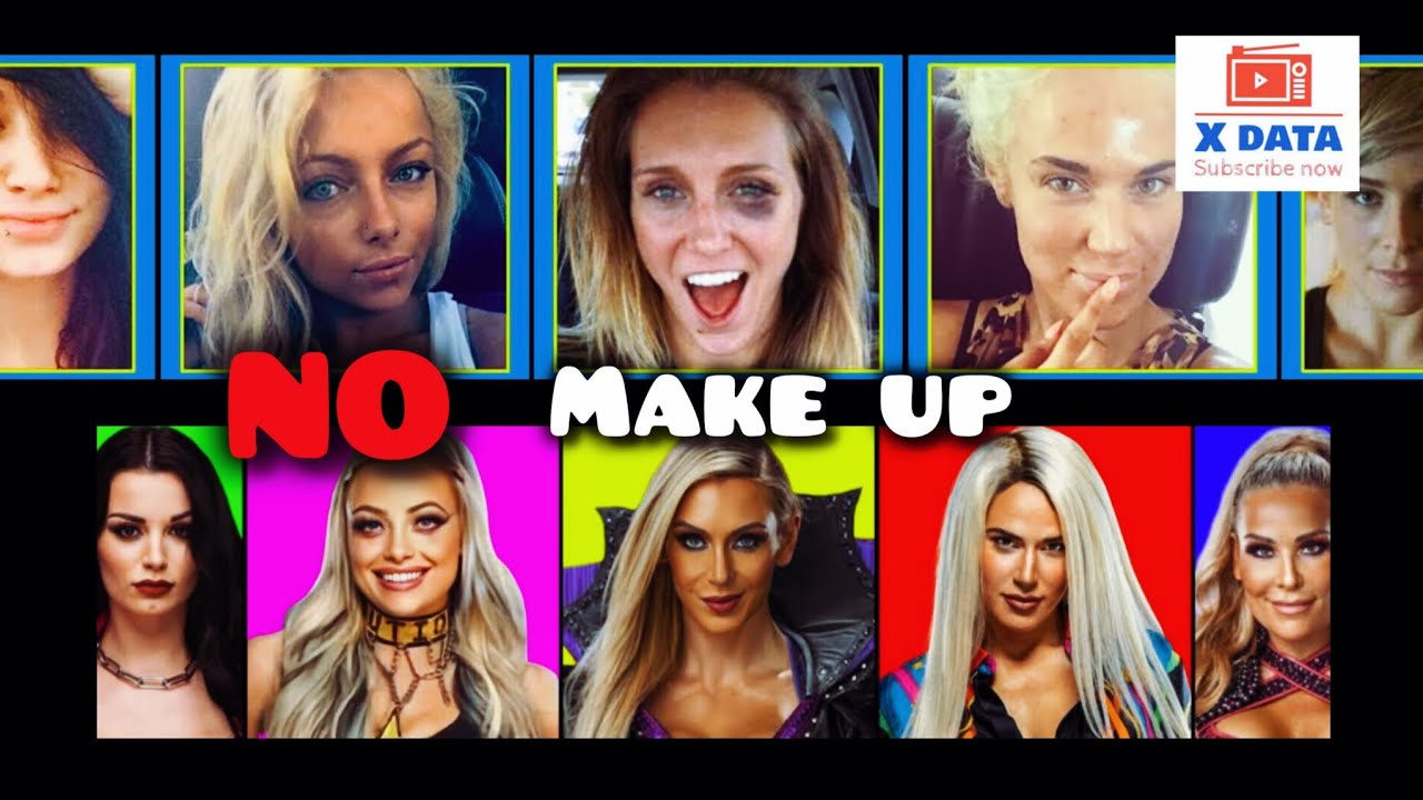 Female WWE Wrestlers Without Makeup From Xdata - YouTube