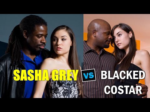 Sasha grey vs blacked costar ❤