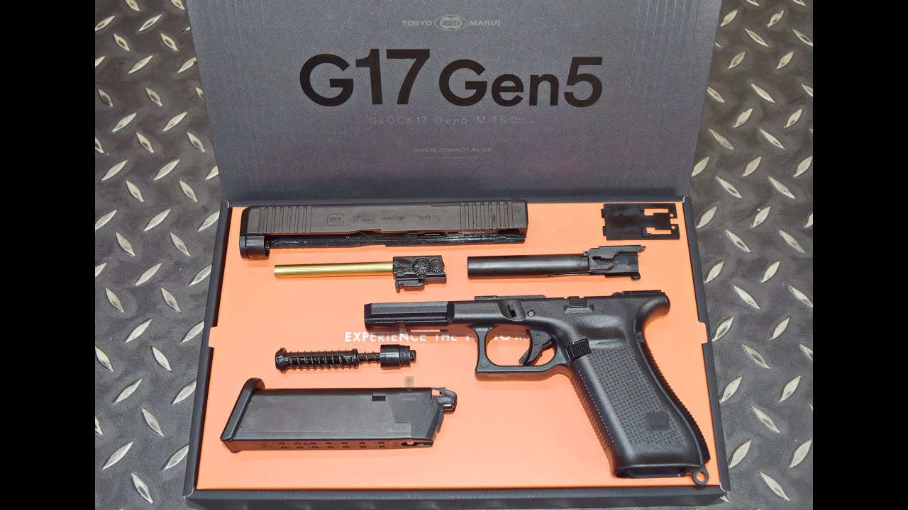 MARUI GLOCK G17 GEN5 MOS GBB 瓦斯槍 - YouTube
