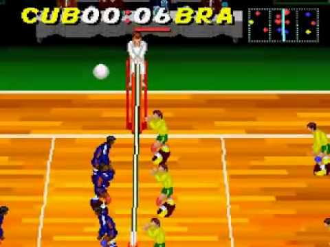 Dig & Spike Volleyball - (SNES-Super Nintendo Entertainment System ...