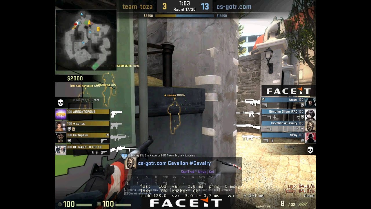 Faceit Csgo Number One Team Cs-gotr.com - YouTube
