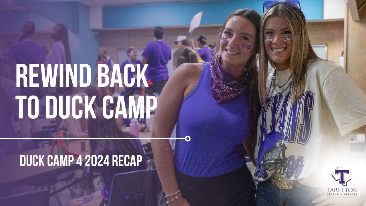 Duck Camp 4 2024 | Tarleton State University - YouTube
