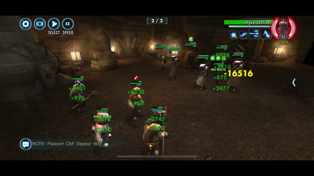 Ewoks 2/2 waves on Kessel, ROTE SWGOH - YouTube