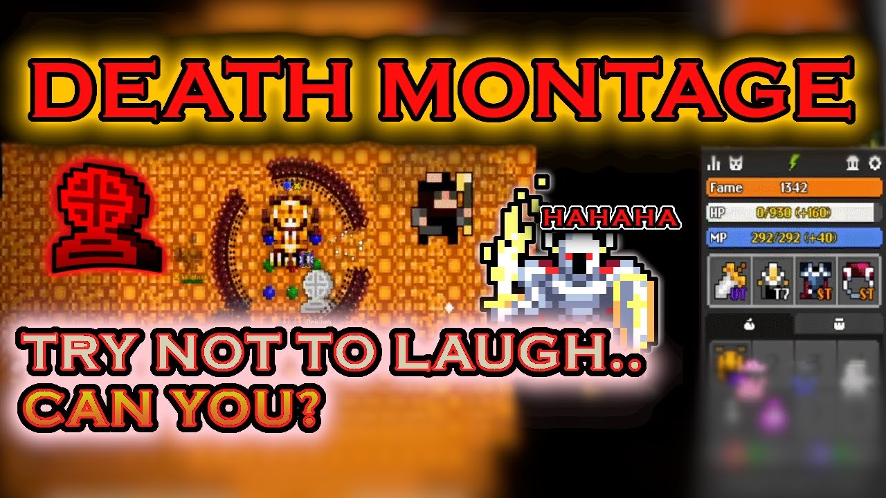 [RotMG] DEATH Montage! Died in Eldorado and the way I did.. I still ...