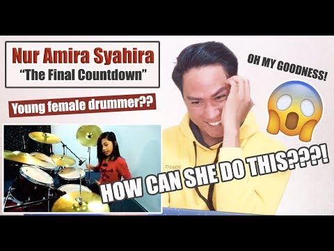Nur Amira Syahira - The Final Countdown | REACTION