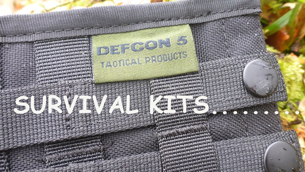 Defcon 5 Pouch FKMD Black Fox survival Kit - YouTube