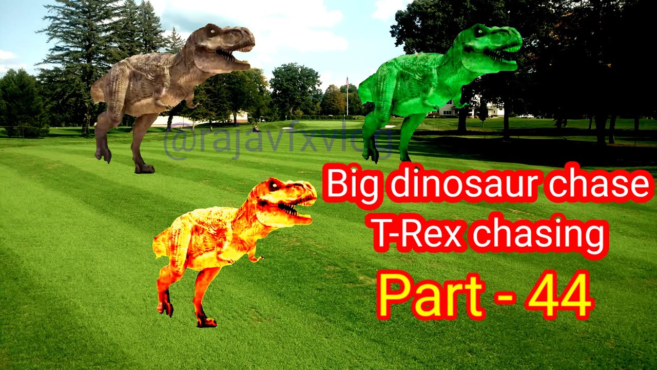 Big dinosaur chase T-Rex chasing part -44 |#youtubeshorts #shorts🔥 # ...