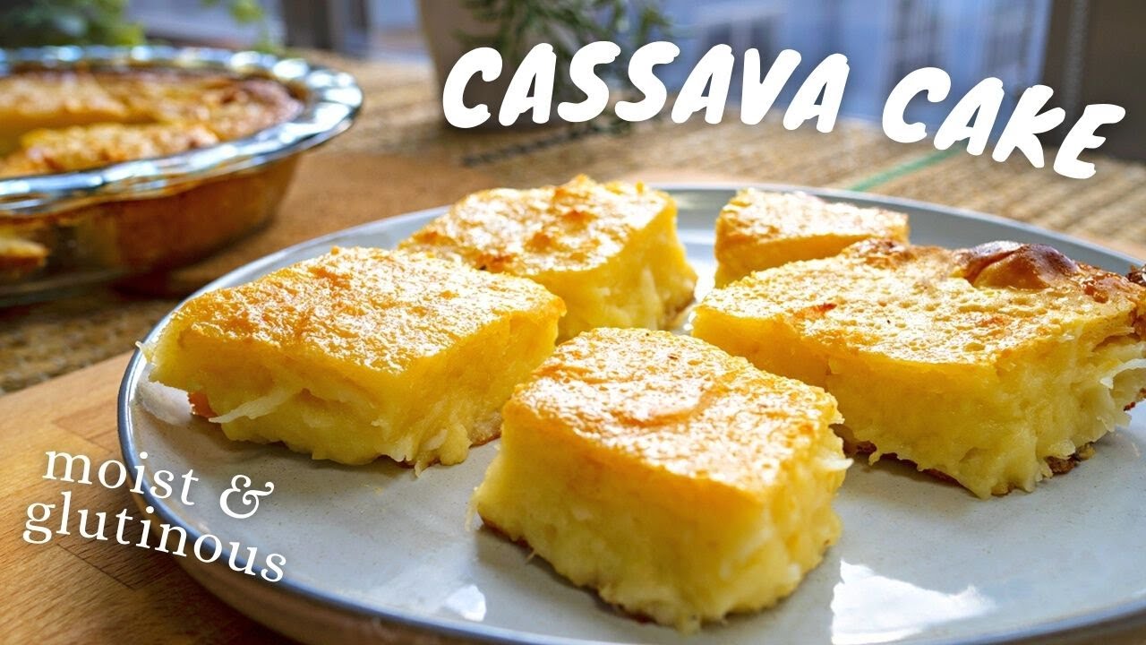 HOW TO MAKE CASSAVA CAKE - YouTube