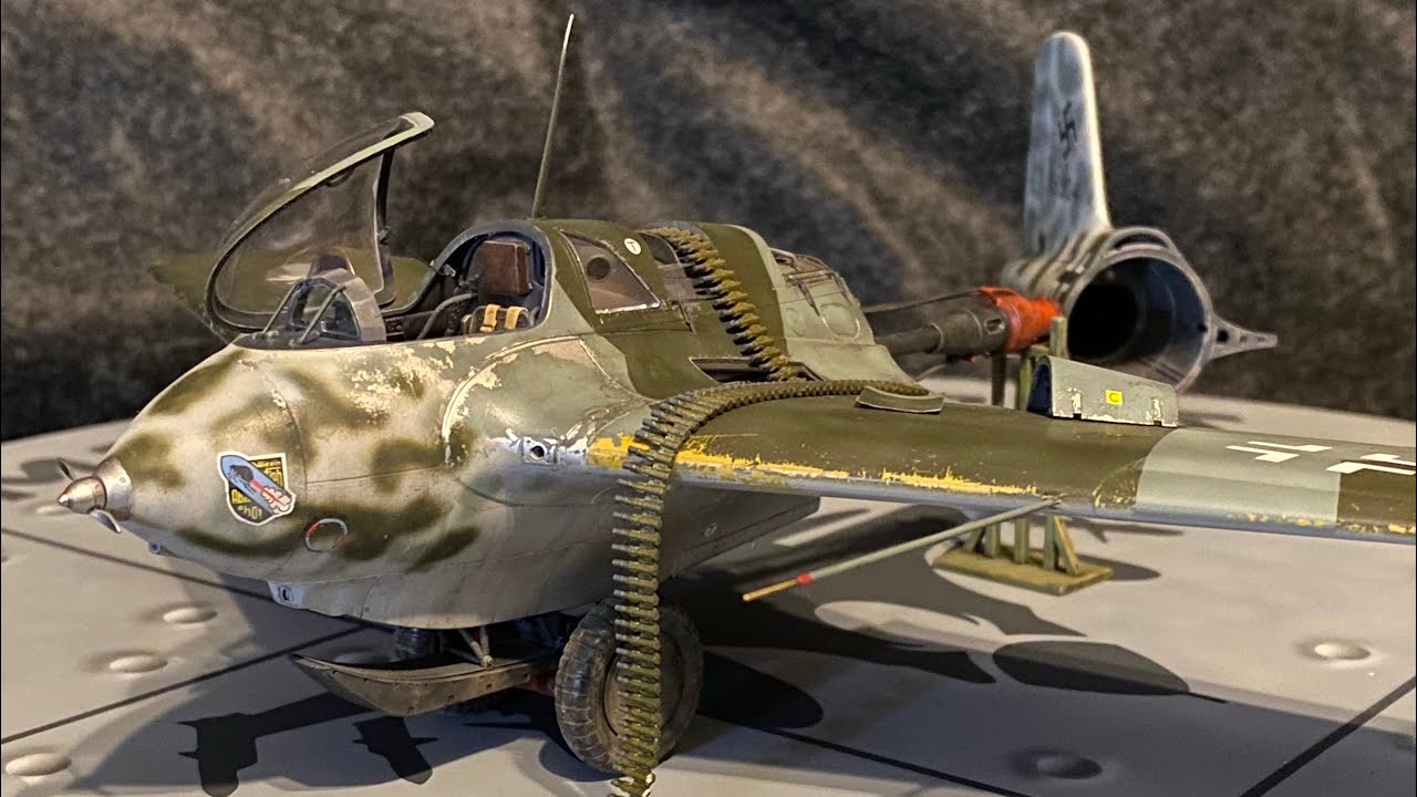 Meng's 1/32 Me 163B Komet Part 3: Paint and Finale - YouTube