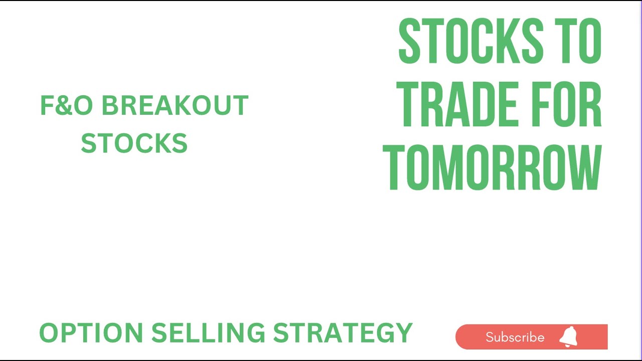 Option Selling Stock Analysis | Knight Traders | Breakout stocks ...