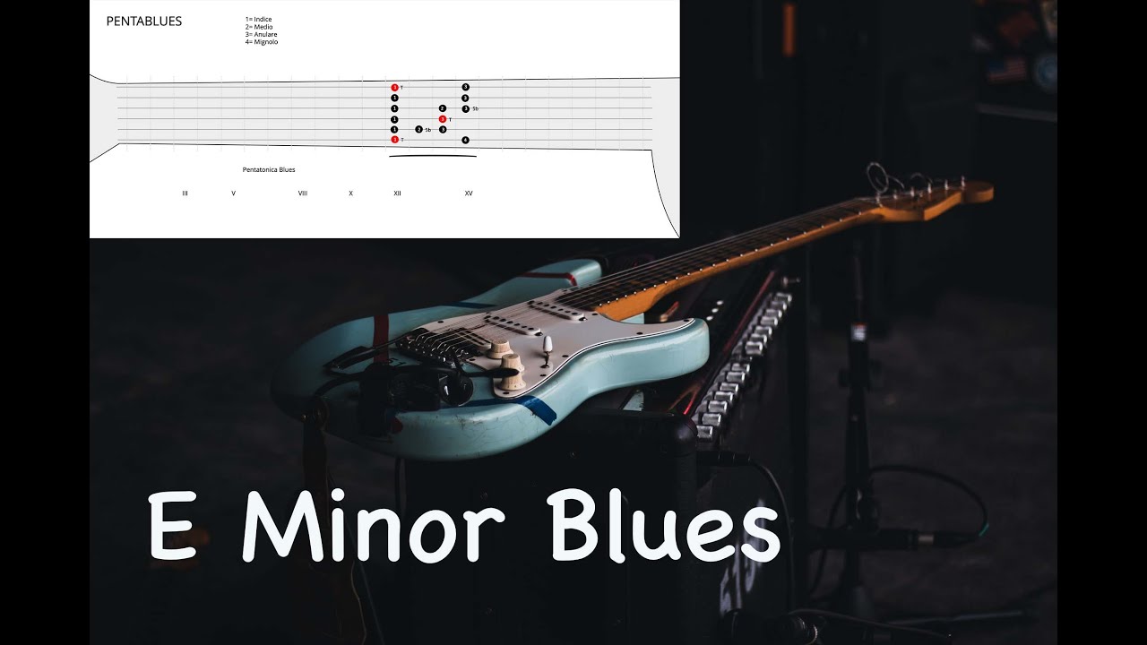 Blues backing track E minor | Very slow backing | 40 bpm - YouTube