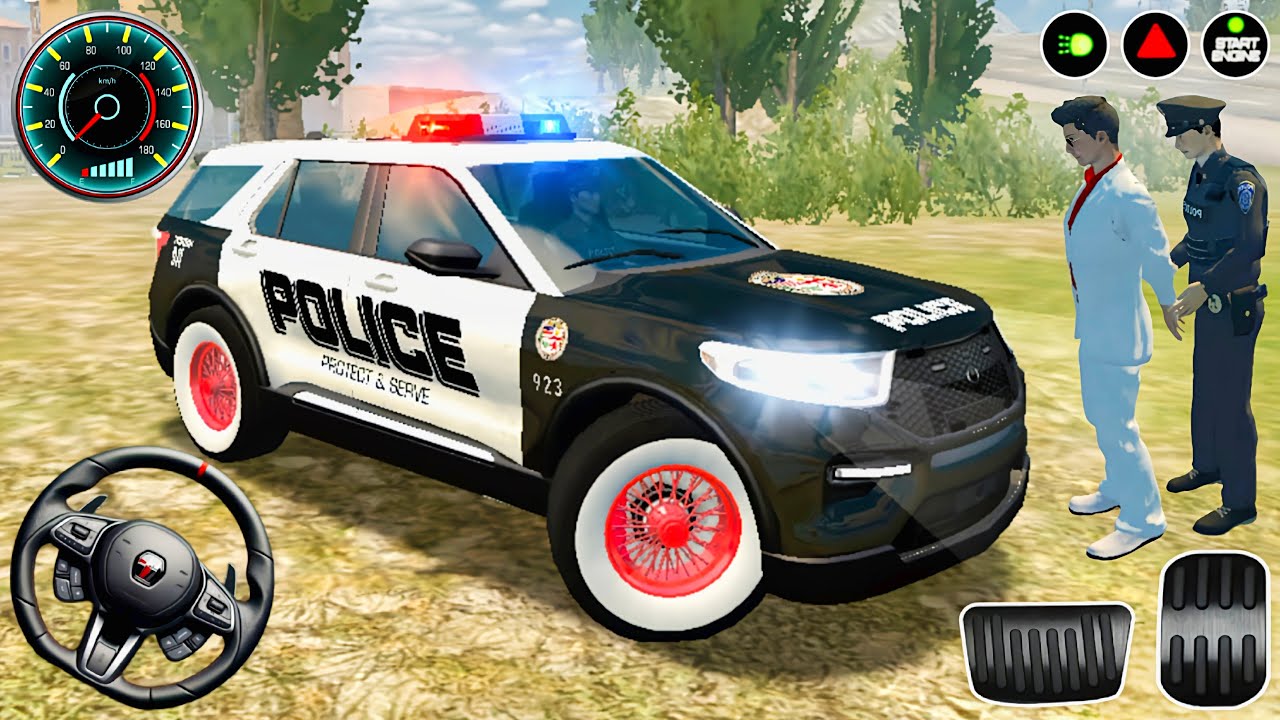 REAL POLICE CAR DRIVING CHASE SIMULATOR - POLICE SIMULATOR CAR PATROL ...