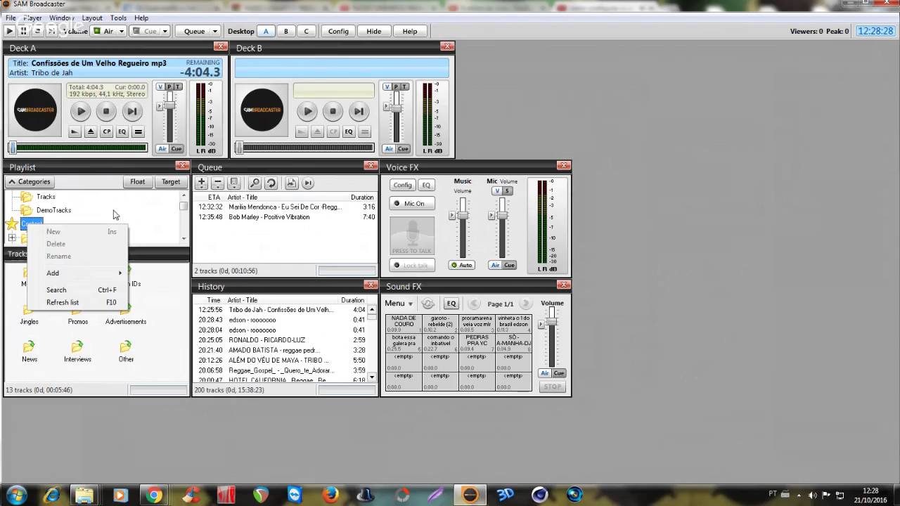 como configurar o sam broadcaster 4.2.2 - YouTube