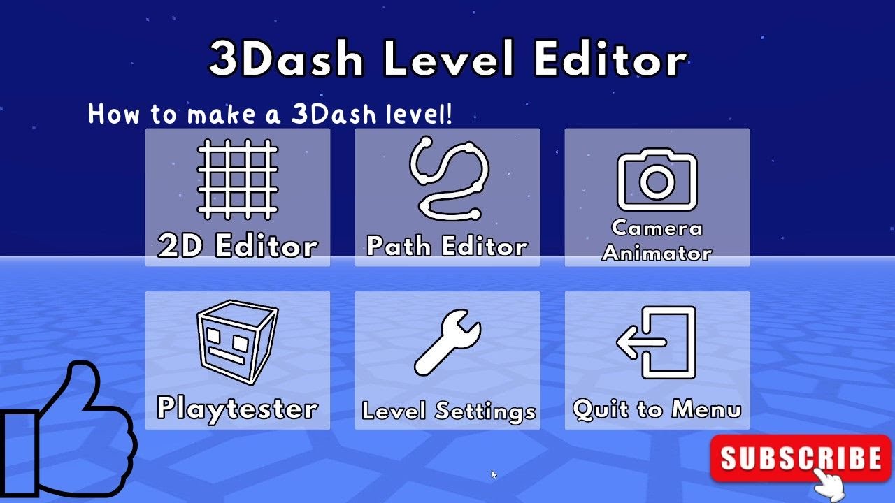 How to make a 3Dash level! - YouTube