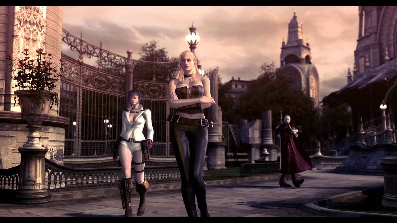 Devil May Cry 4 Special Edition Lady/Trish Story Theater and Gallery ...