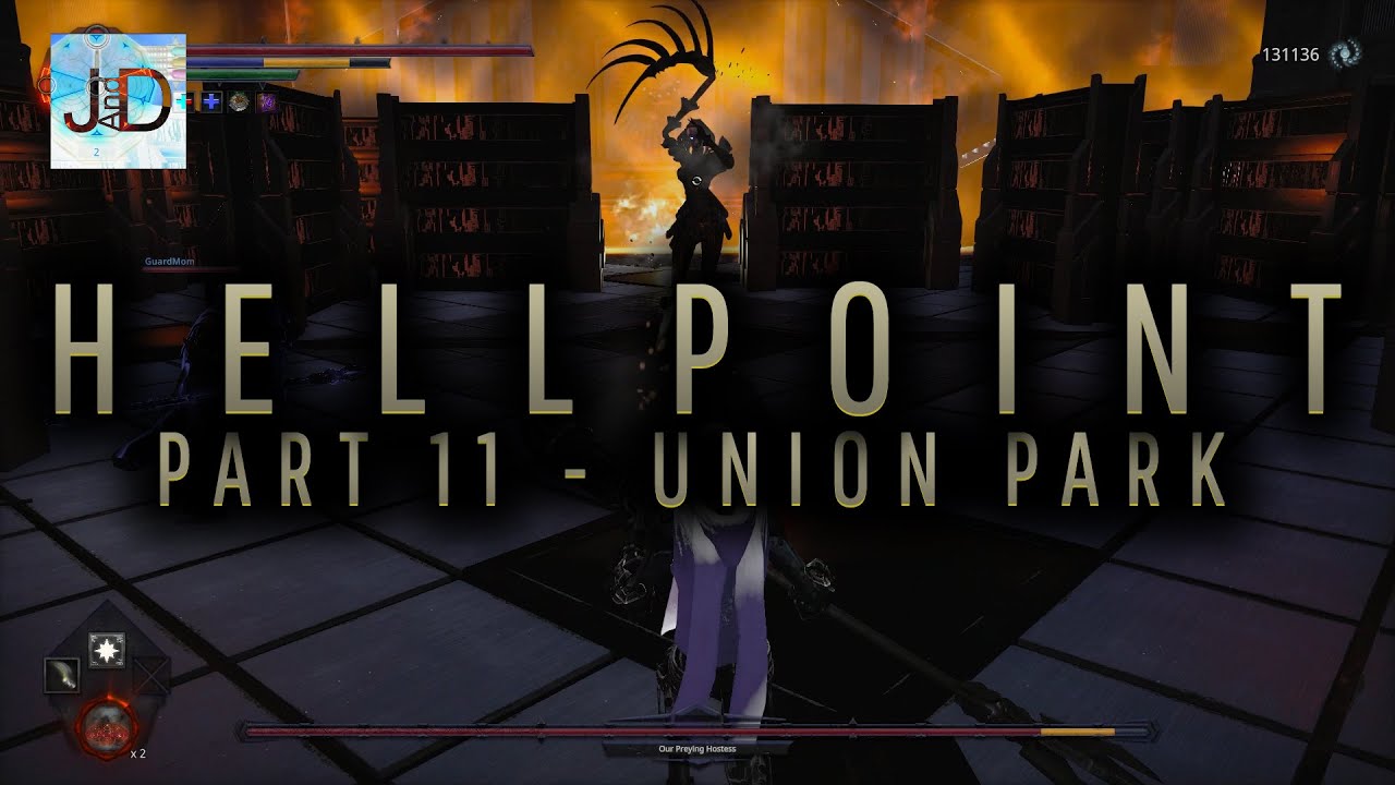Hellpoint - Part 11 - Union Park [Co-op Let's Play] - YouTube