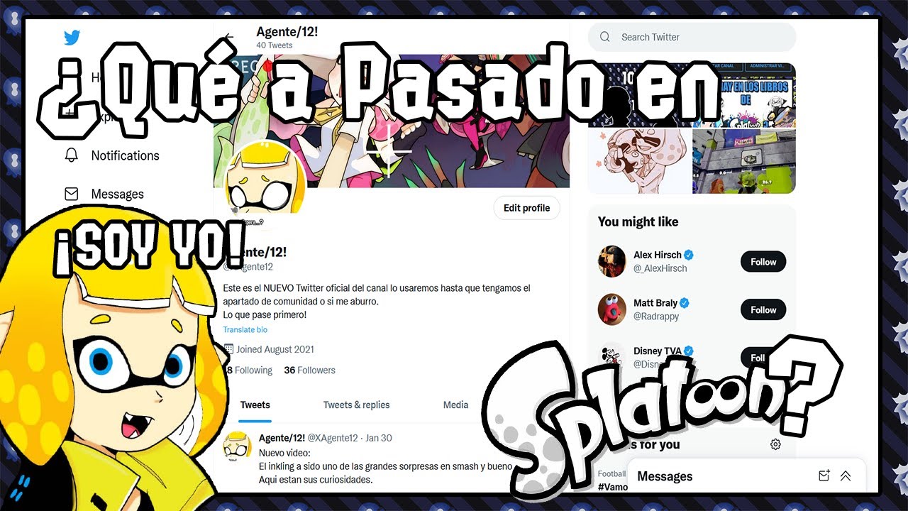 Animación Sad, Memes y Twitter||¿Qué a Pasado en Splatoon? - YouTube