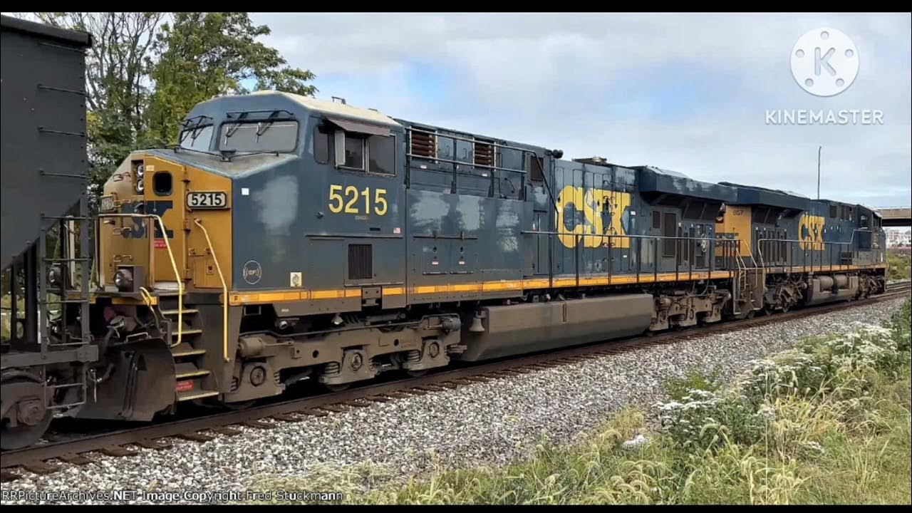 CSX #5215's 1st Gen K5HL Horn SFX - YouTube