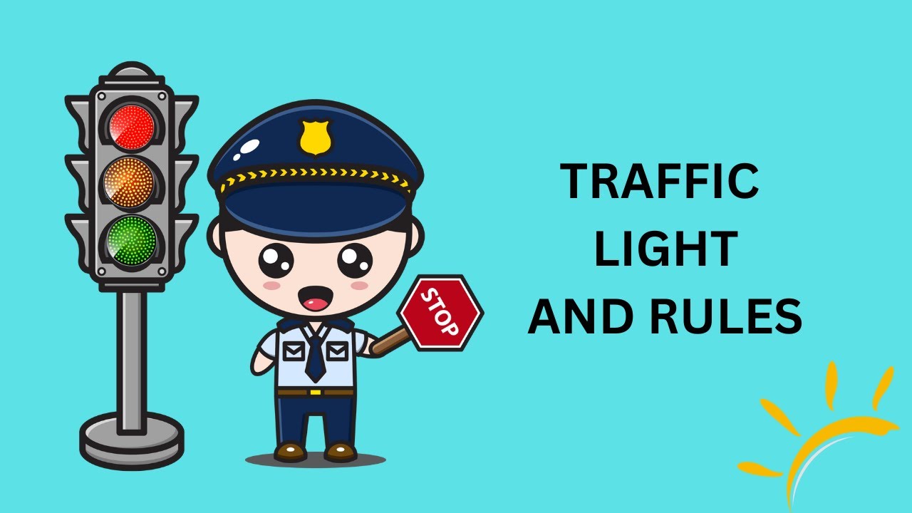 Traffic light! traffic light and rules ! traffic sing for kids - YouTube