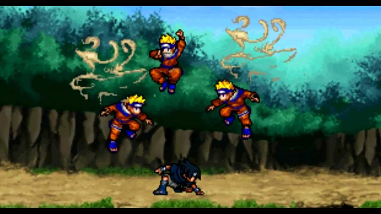 Naruto vs Sasuke - A Sprite Animation Battle - YouTube