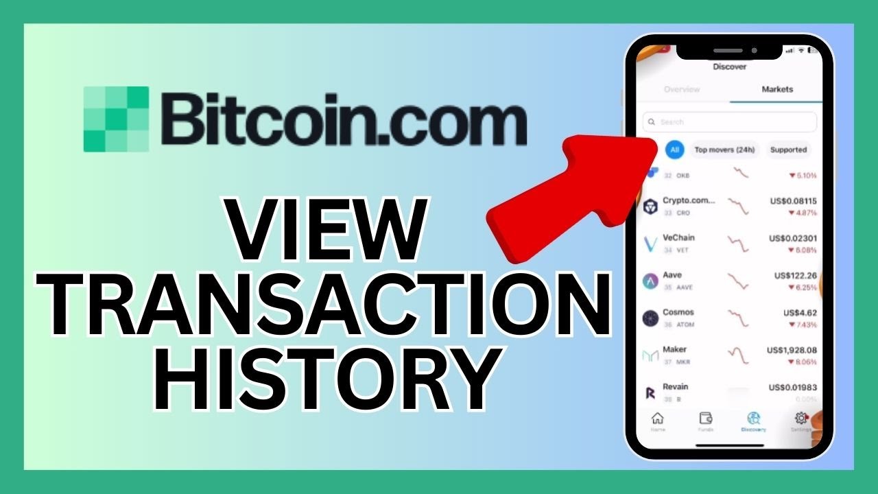 How to View Transaction History on Bitcoin .com 2024? - YouTube