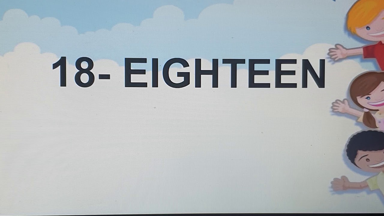 Numbers 0-30 - YouTube