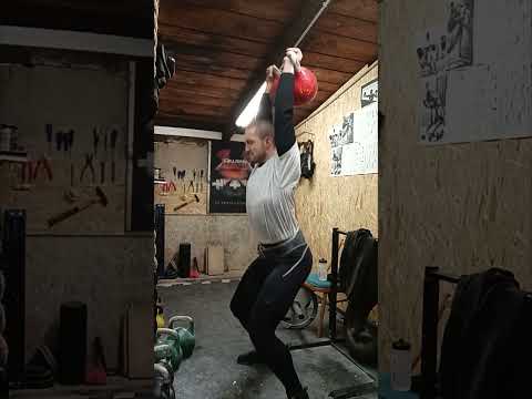 Kettlebell sport: Long cycle; intervals 1:30 work, 30 sec. rest; 6 ...