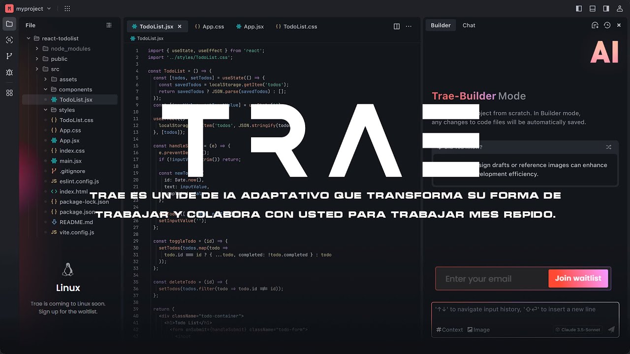 TRAE IA | PROXIMAMENTE EN LINUX!!!! IMPERDIBLE | EL IDE DE TIK TOK - YouTube