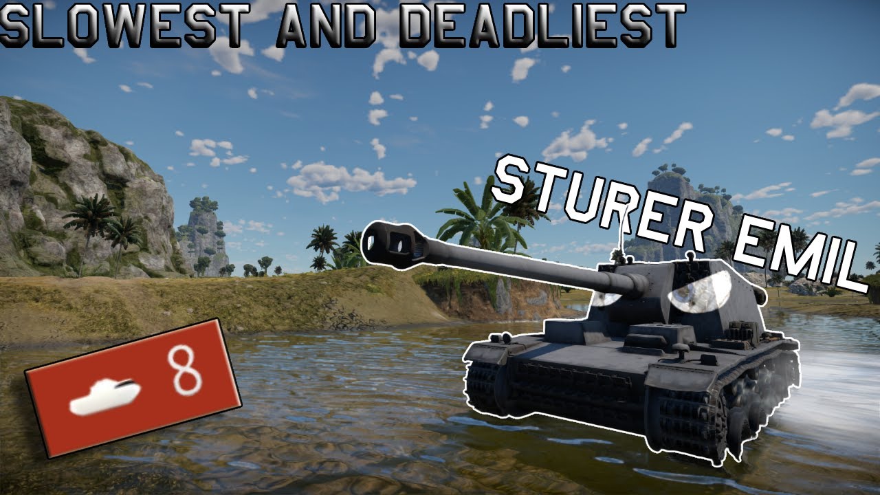 HUGE 128 MM CANNON ON OPEN-TOP TANK DESTROYER | War Thunder - YouTube