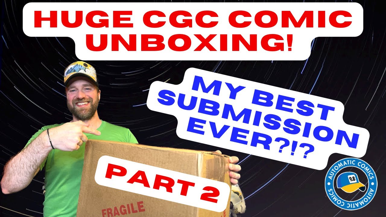 My Best CGC Unboxing Ever?!? | Comics Back From CGC! - YouTube