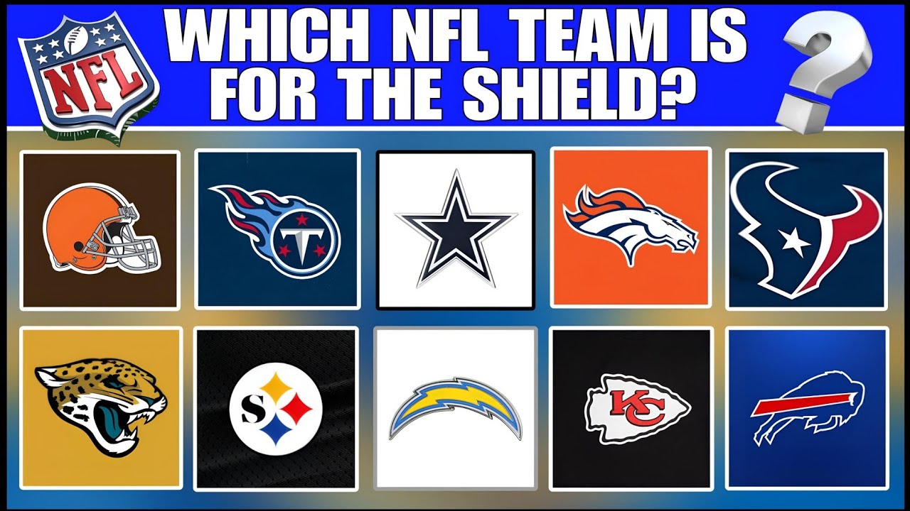 guess the NFL team logo Quiz - General knowledge QUIZ - YouTube