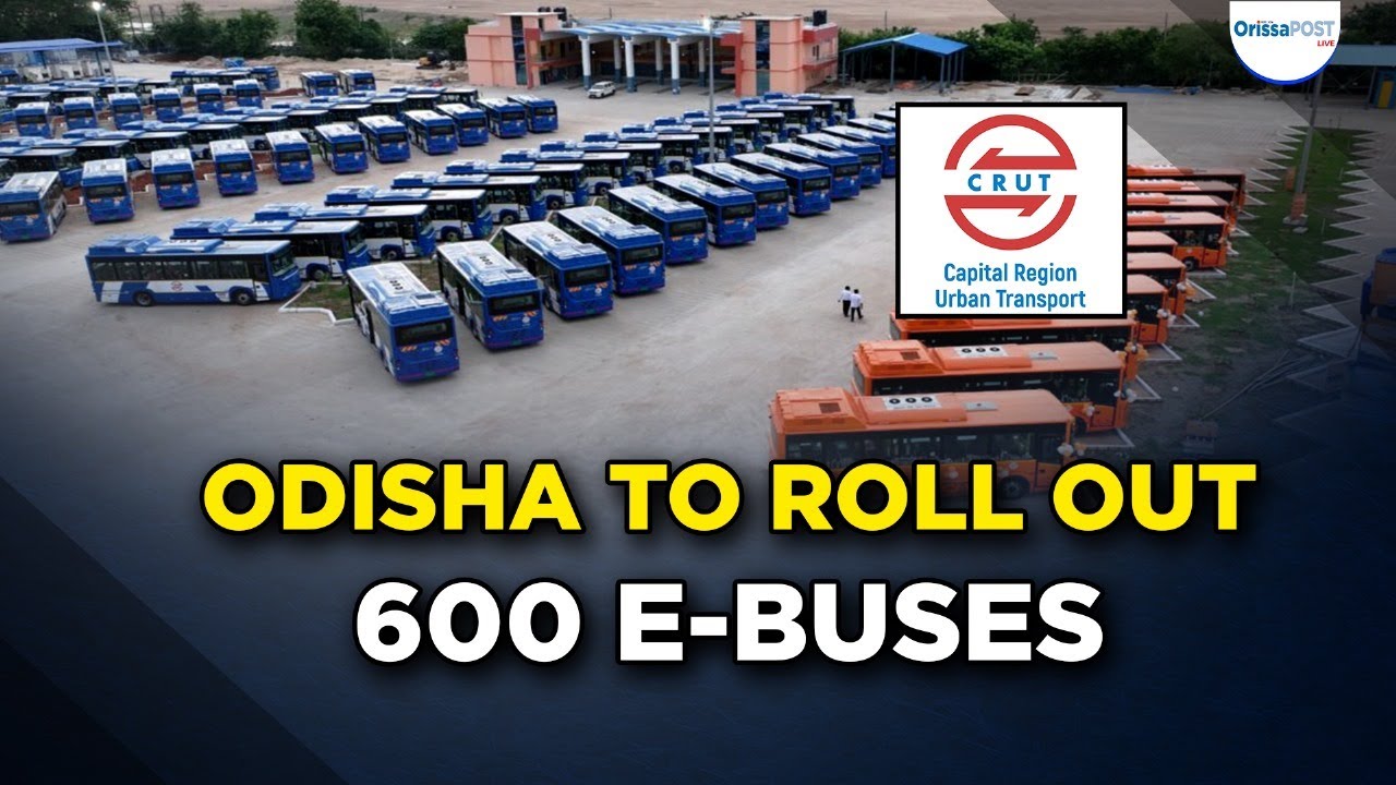 Odisha to add 600 e-buses to fleet of ‘Ama Bus’ service - YouTube